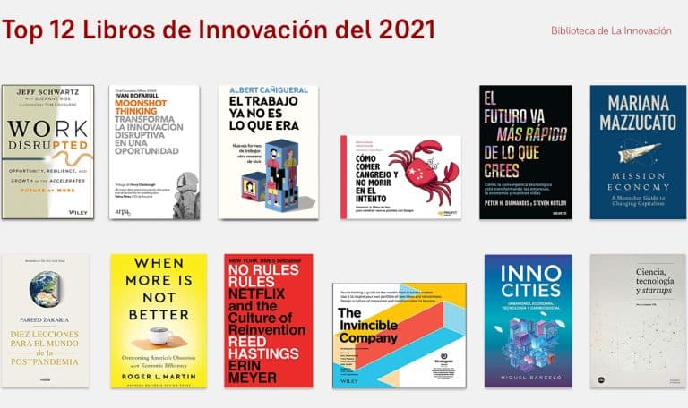 Top 12 de los libros de innovación que te recomendamos leer en el 2021 ...